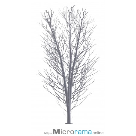 Three-branched birch 10 cm HO scale