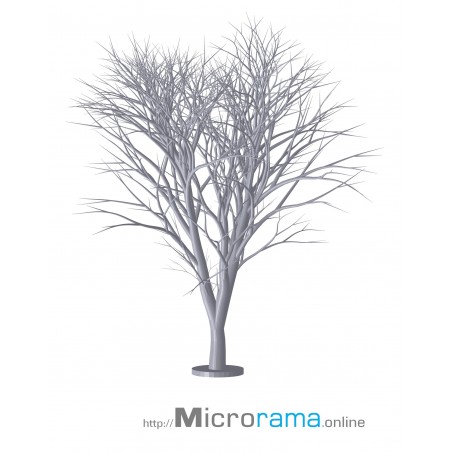 Cypres de Lambert à trois branches de 8 cm échelle HO