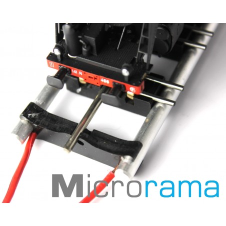 Model train test bench in I, O, HO, TT, N or Z