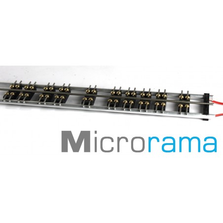 Model train test bench in I, O, HO, TT, N or Z