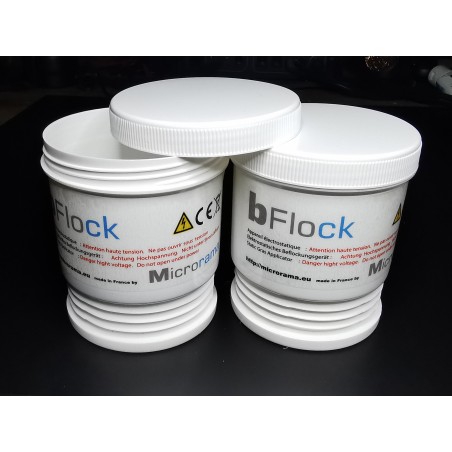 Platter electrostatic applicator set bFlock 50