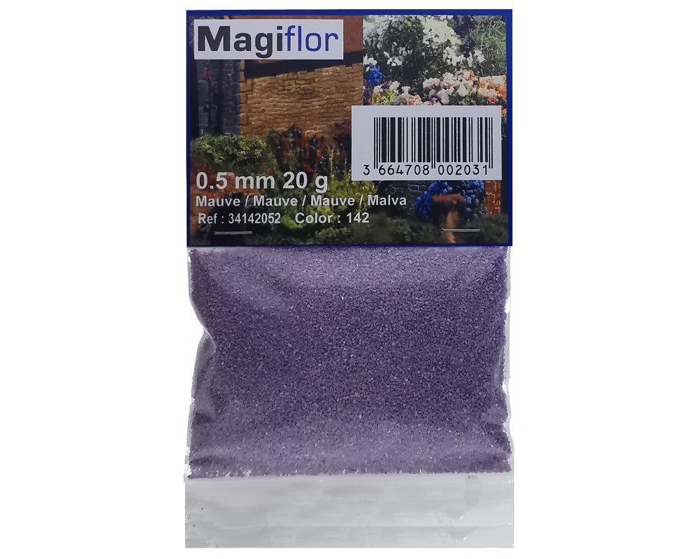 Flocaje de 0,5 mm Magiflor para maquetas de ferrocarril