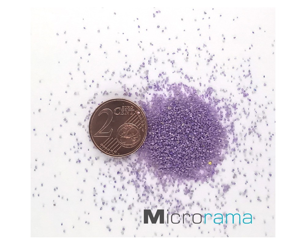 Flocage 0.5 mm Mauve Magiflor modèle ferroviaire diorama