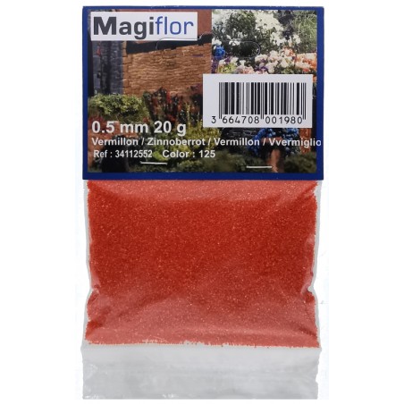 Flocage vermillon Magiflor