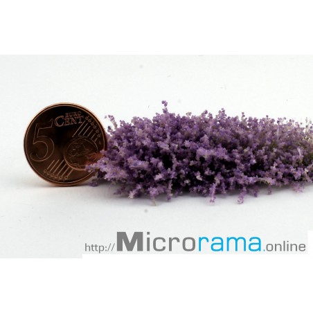 Flocage 0.5 mm Violet Magiflor modèle ferroviaire diorama
